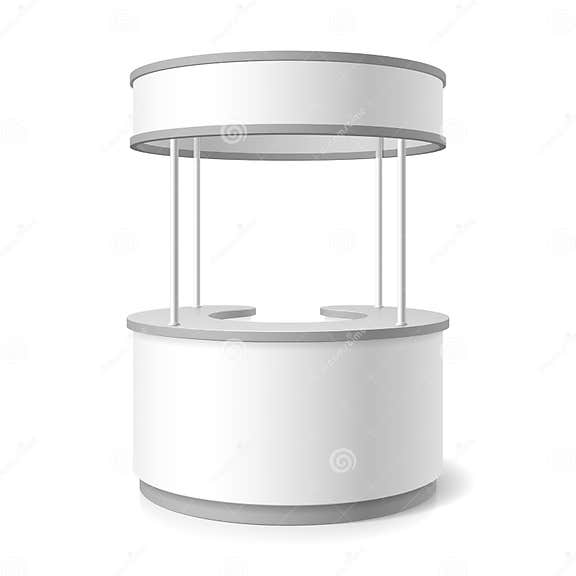 Trade stand stock vector. Illustration of exhibition - 25005679