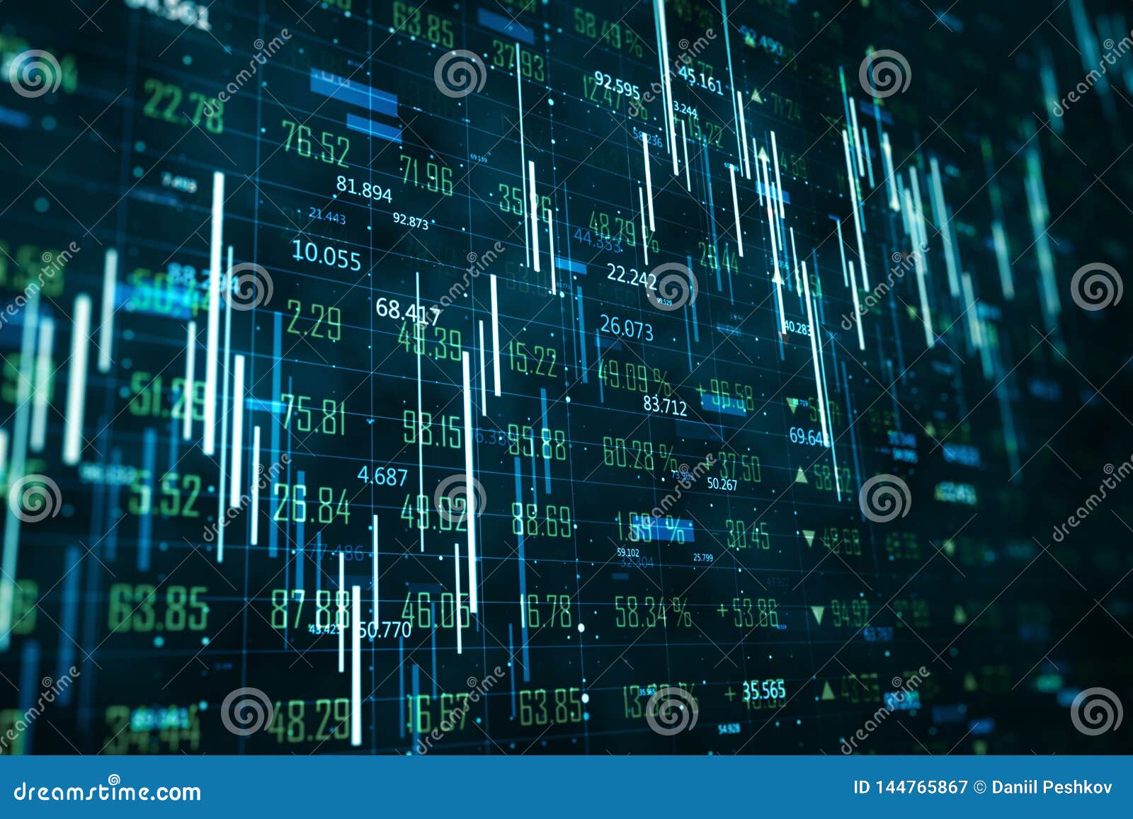 Trade and stats backdrop stock illustration. Illustration of background ...