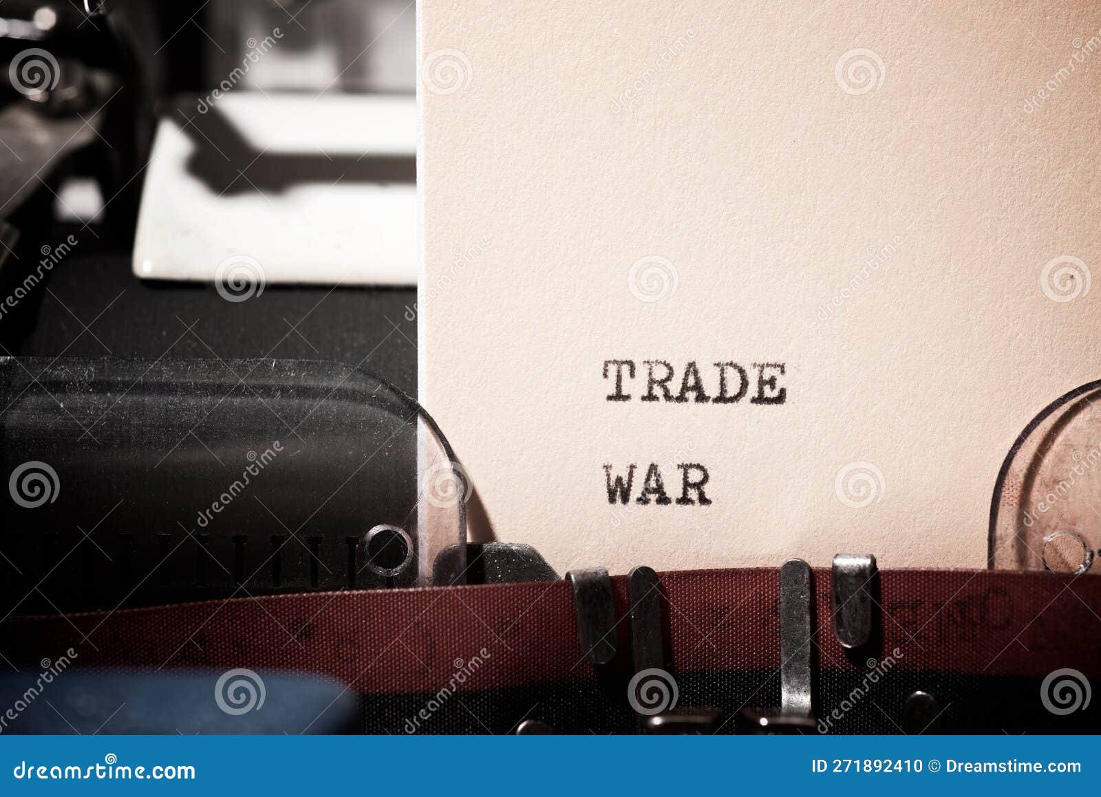 Trade war text stock photo. Image of battle, text, writing - 271892410