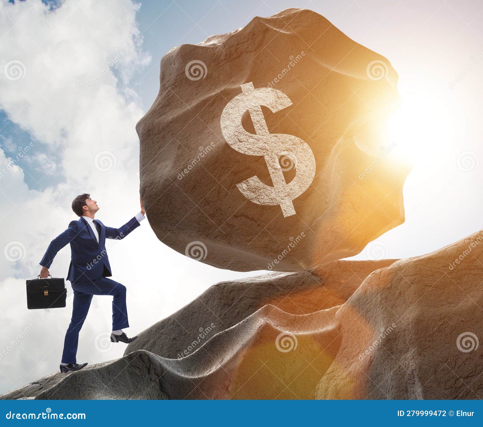 Trader Trading in American Dollar Stock Photo - Image of effort ...