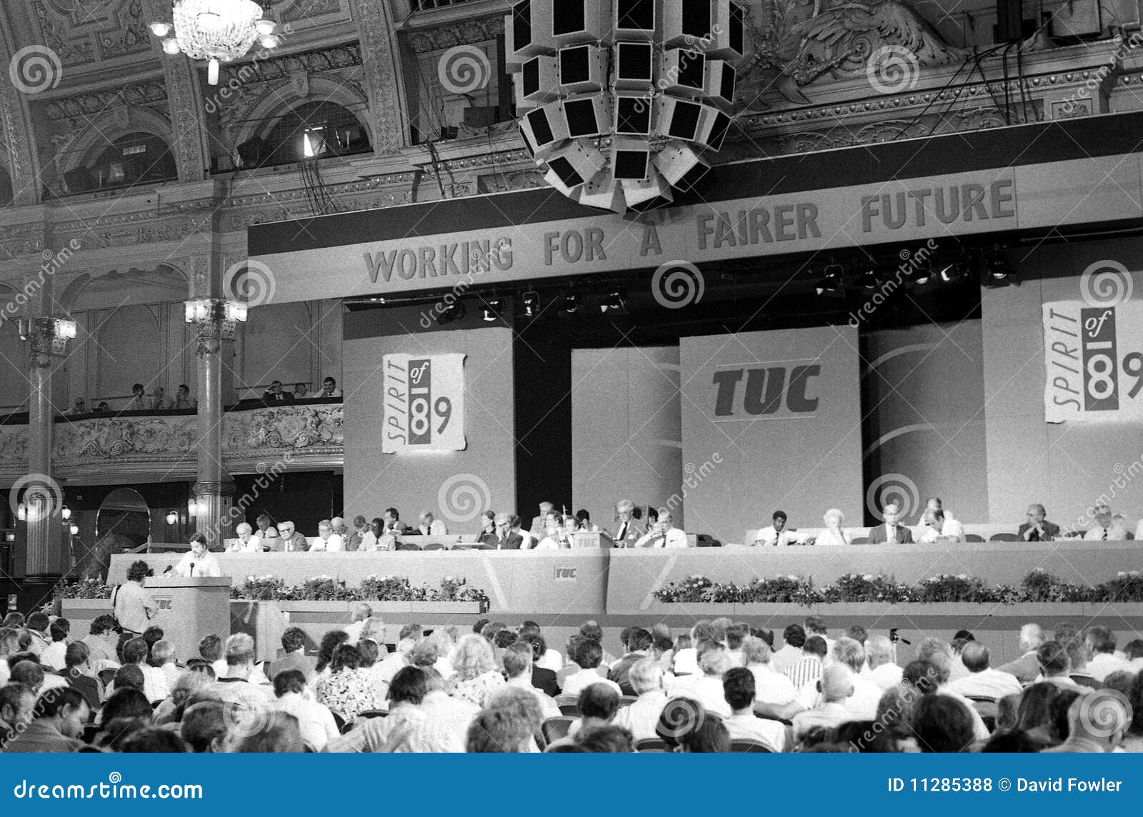 Trades Union Congress, 1989 Editorial Stock Photo - Image of england ...