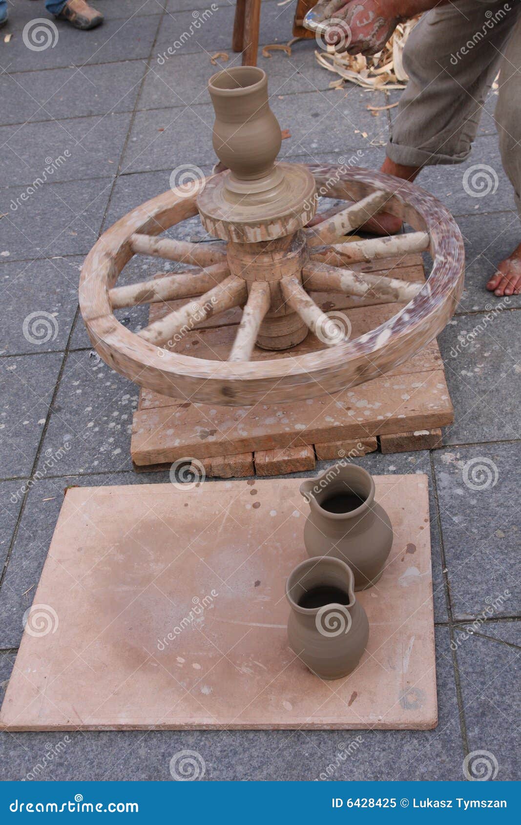 Tradidional Pottery stock image. Image of tymek, pottery - 6428425