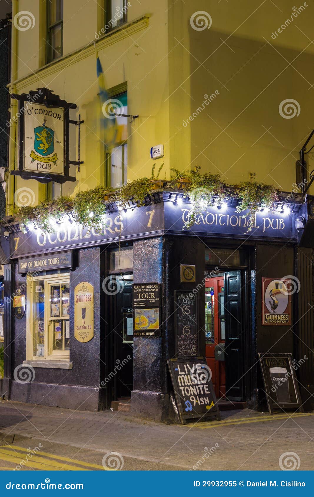 Tradidional Irish Pub. Killarney. Ireland Editorial Image - Image of ...