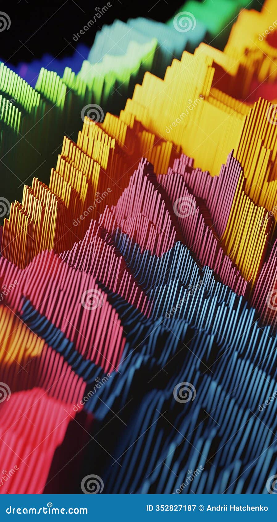 Trading App Showing a 3D Chart of MicroStrategy Stock Performance in ...