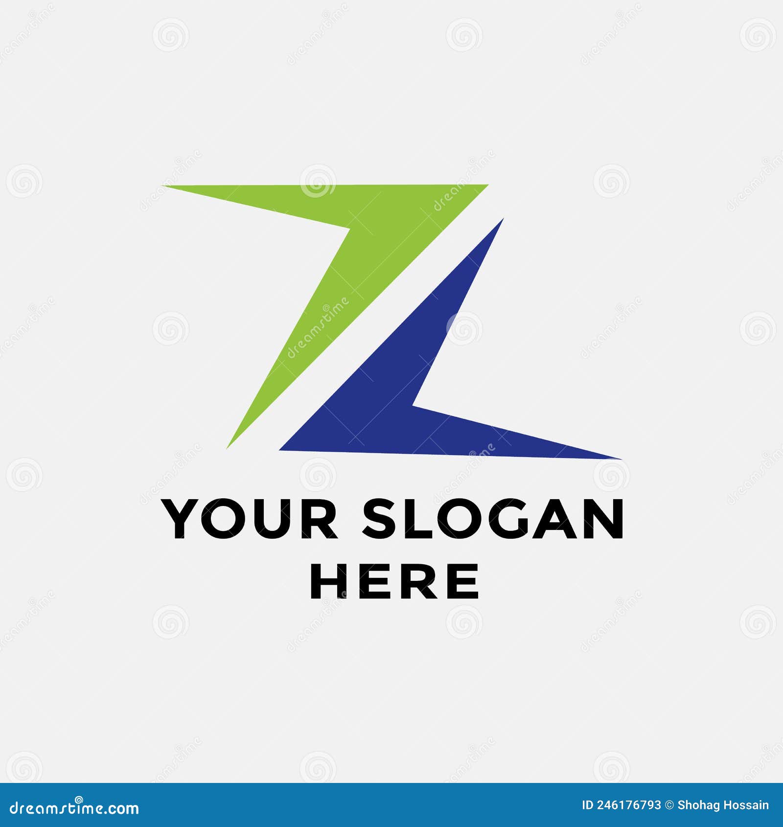 Trading Company Logo Design Brand Identity Vector Stock Vector ...