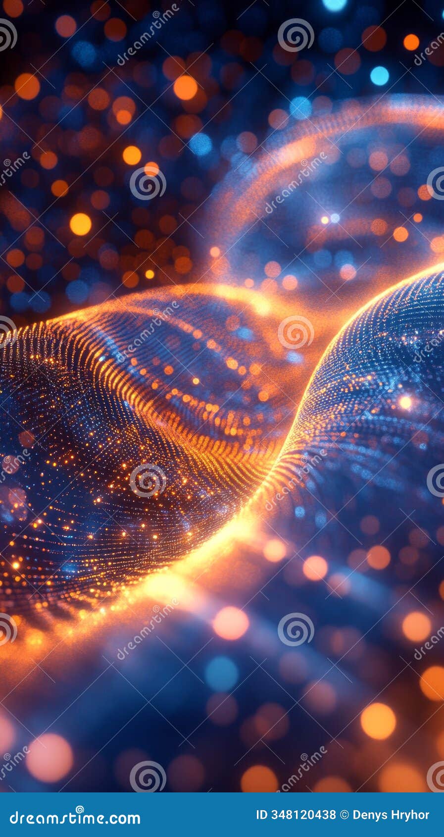 Trading Data Visualization with Flowing Patterns and Vibrant Colors in ...