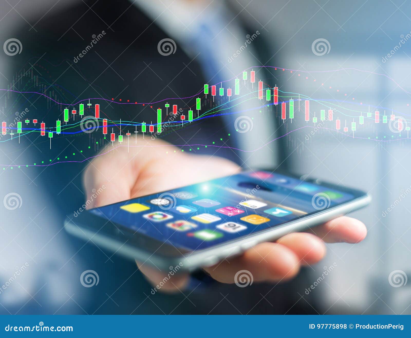 Trading Forex Data Information Displayed on a Stock Exchange Int Stock ...