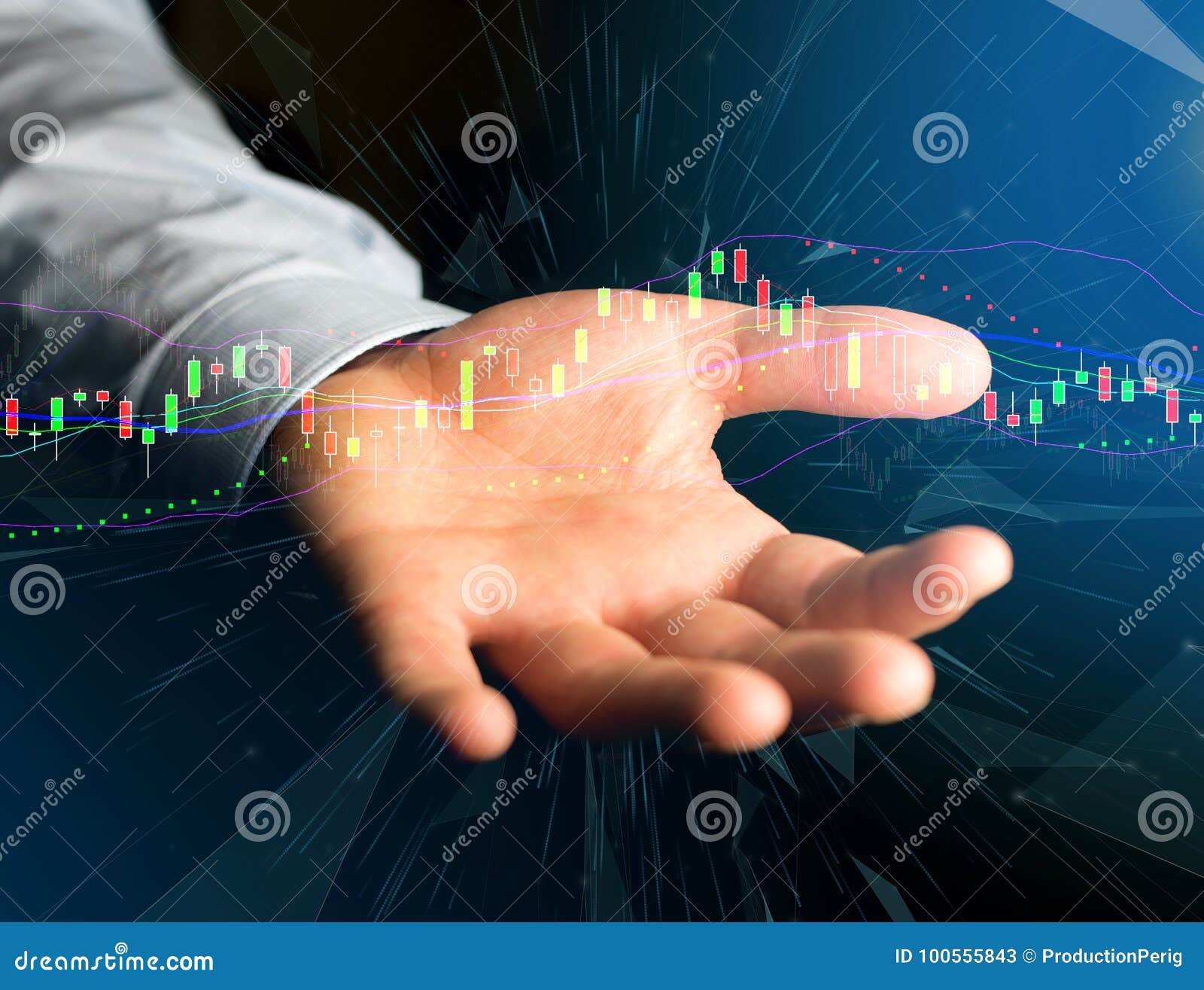 Trading Forex Data Information Displayed on a Stock Exchange Int Stock ...