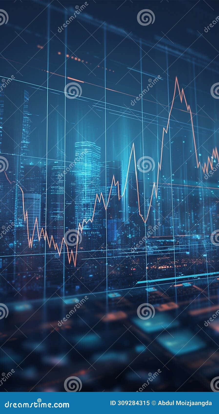 Trading Insights Graph Chart Representing the Dynamics of Trading ... Trading Insights Graph Chart Representing the Dynamics of Trading ...