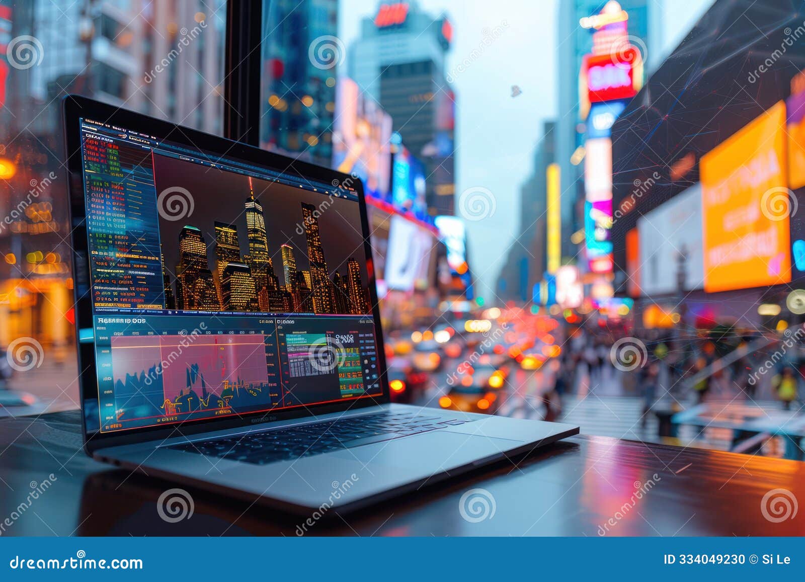 Trading Screen with Candlestick Pattern Charts and Systems - Stock ...