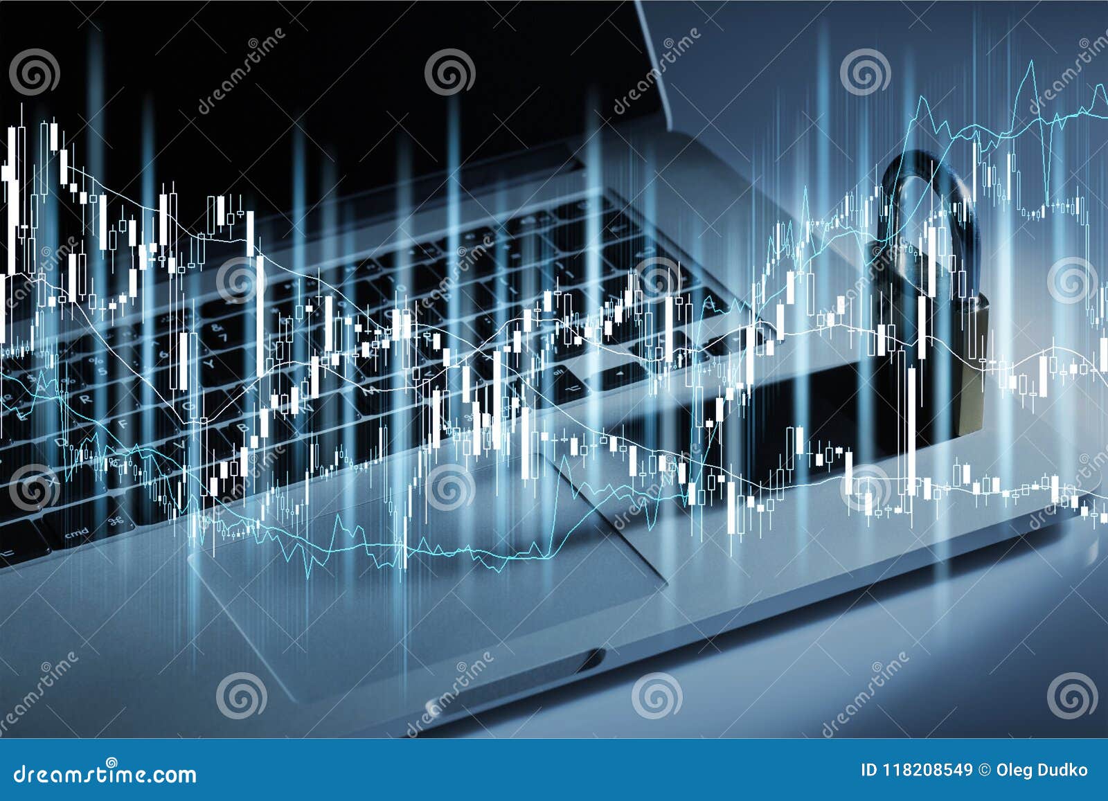 Trading stock illustration. Illustration of financial - 118208549