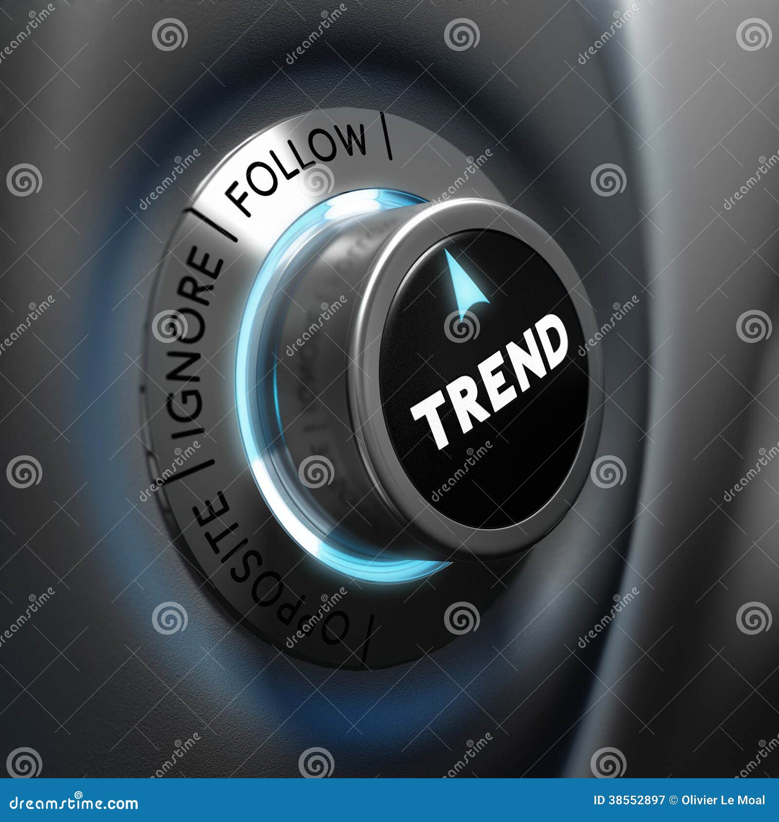 Trading, Trend Following stock illustration. Illustration of following ...