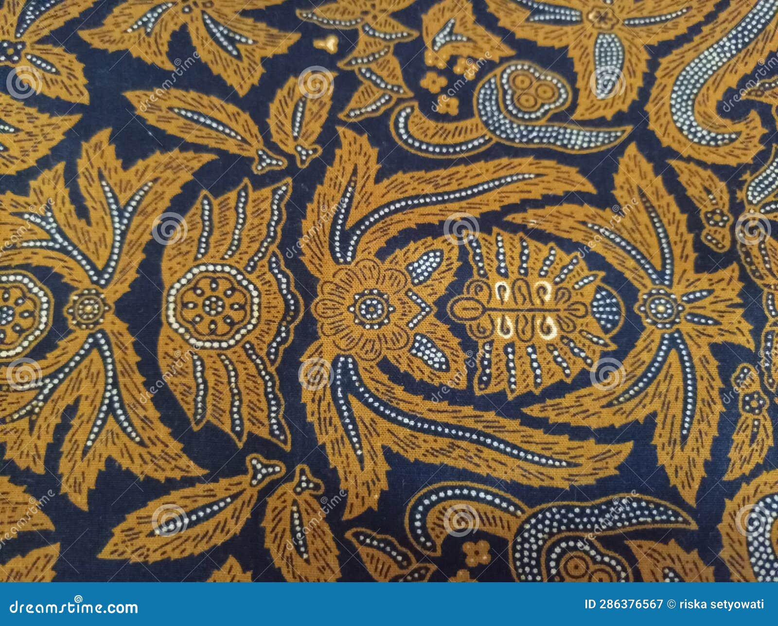 Tradisional Batik Pattern of Indonesia Stock Image - Image of ...