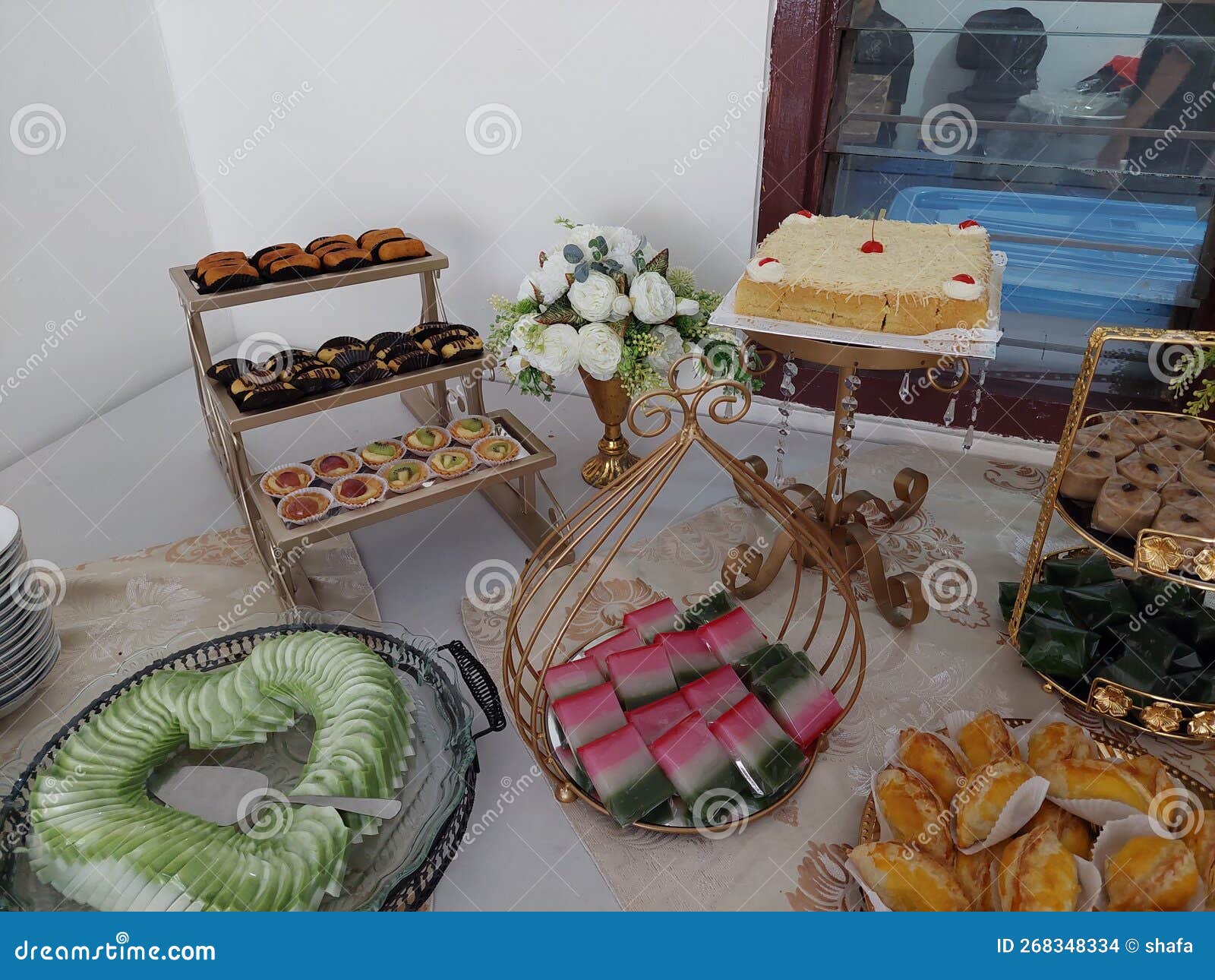 Tradisional Cakes stock photo. Image of kuepepe, indonesia - 268348334