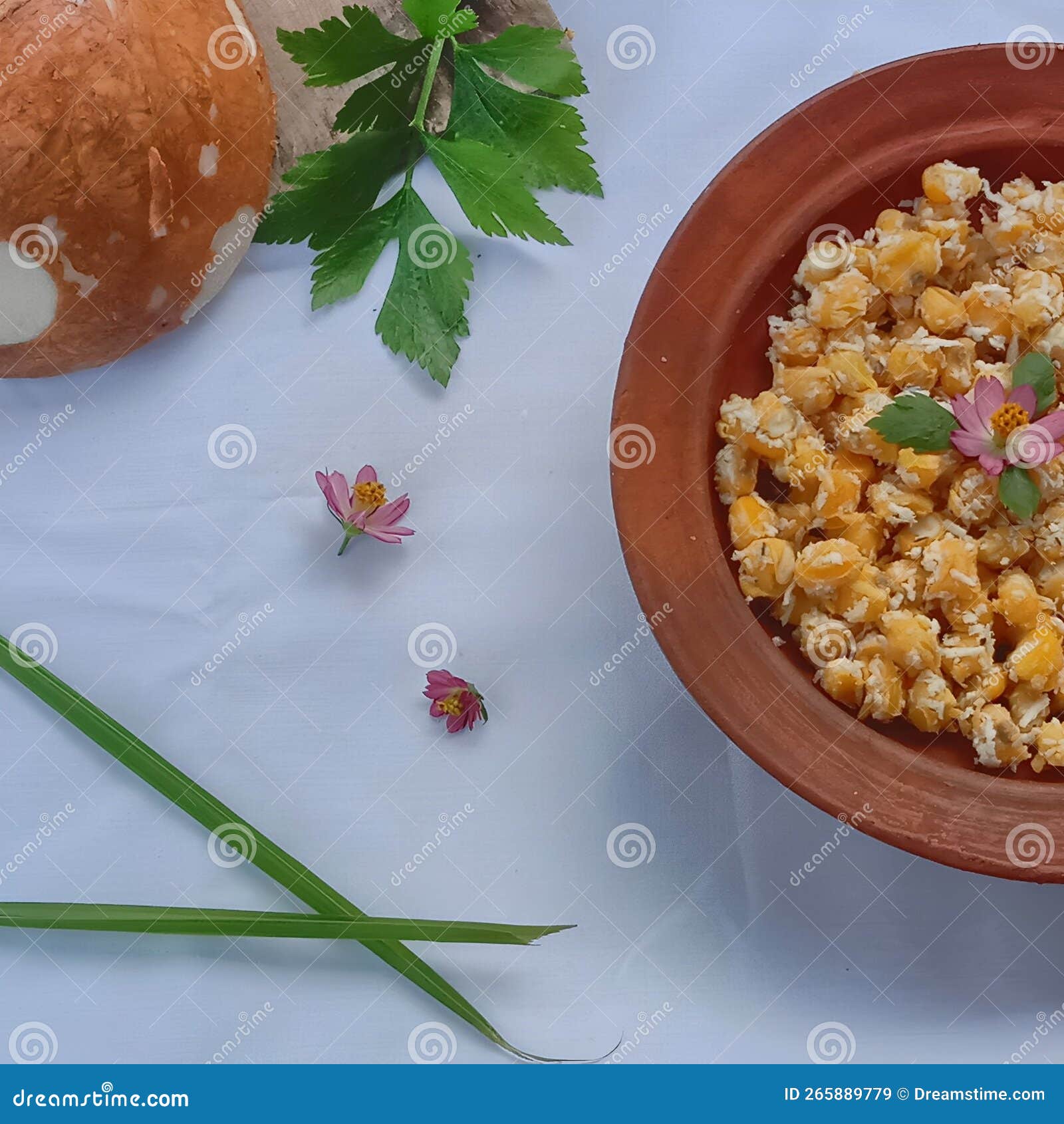 Tradisional Coconut Snack From Indonesia Called Bandros Royalty-Free ...