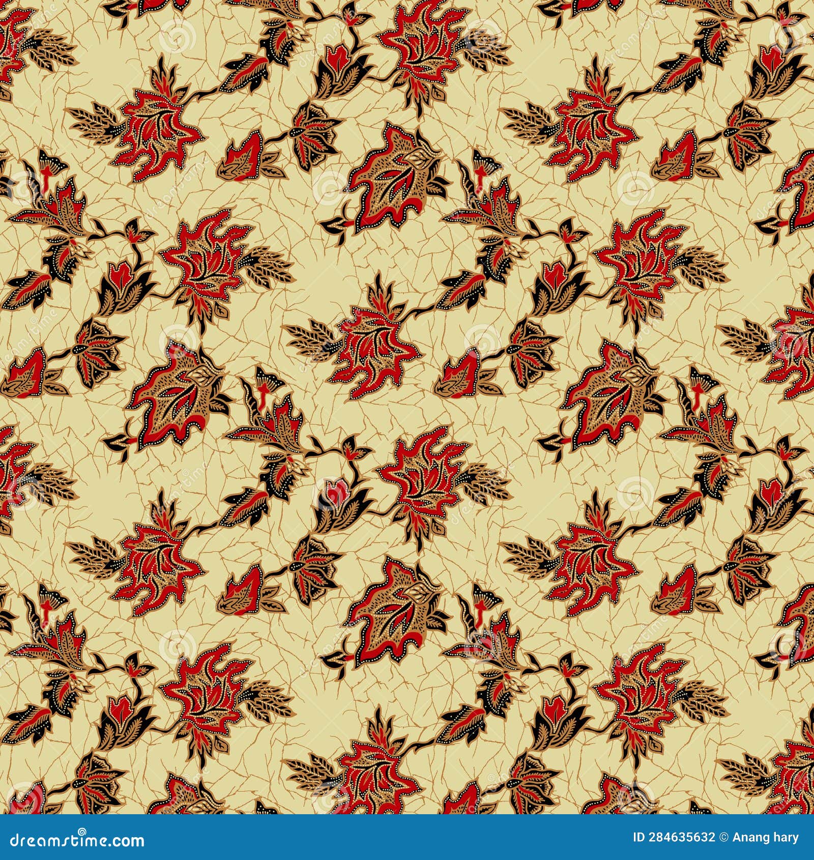 A TRADISIONAL INDONESIA BATIK PATTERN Stock Image | CartoonDealer.com ...
