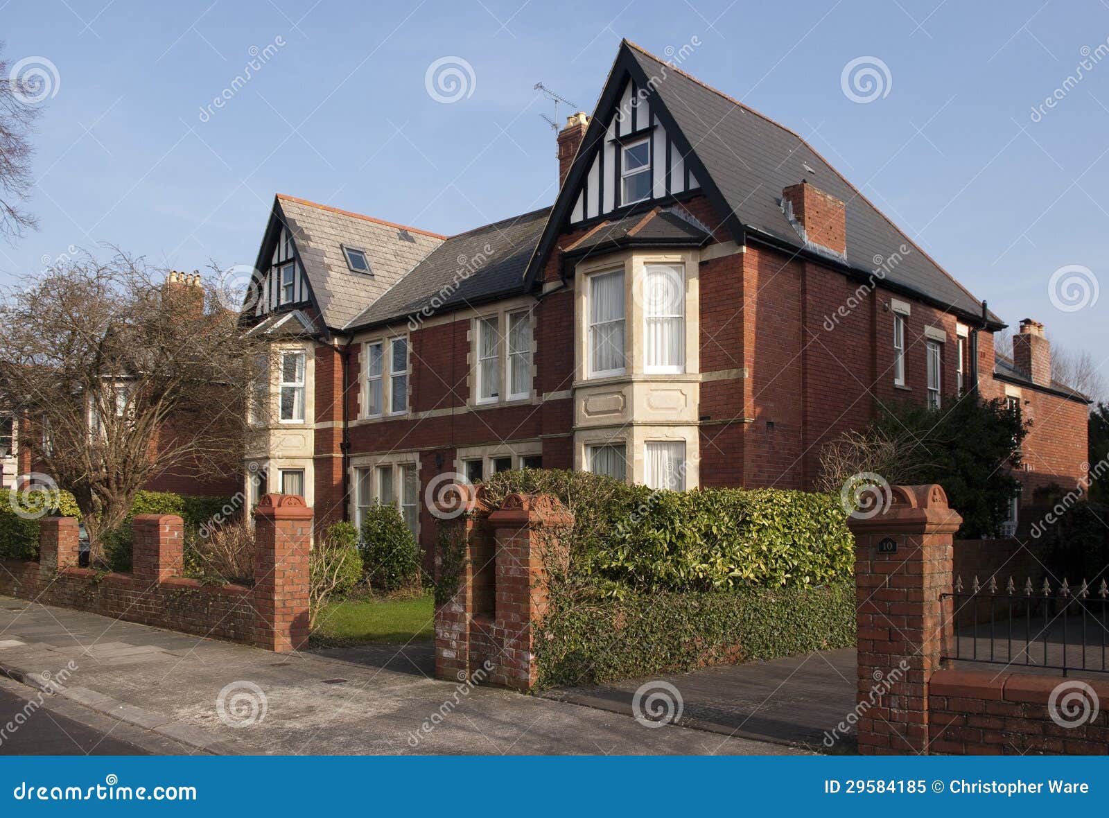 Tradition British housing stock image. Image of urban - 29584185