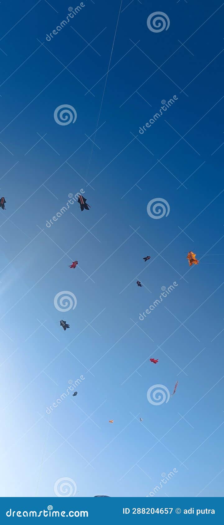 The Tradition of Flying Kites in Bali Stock Image - Image of flying ...