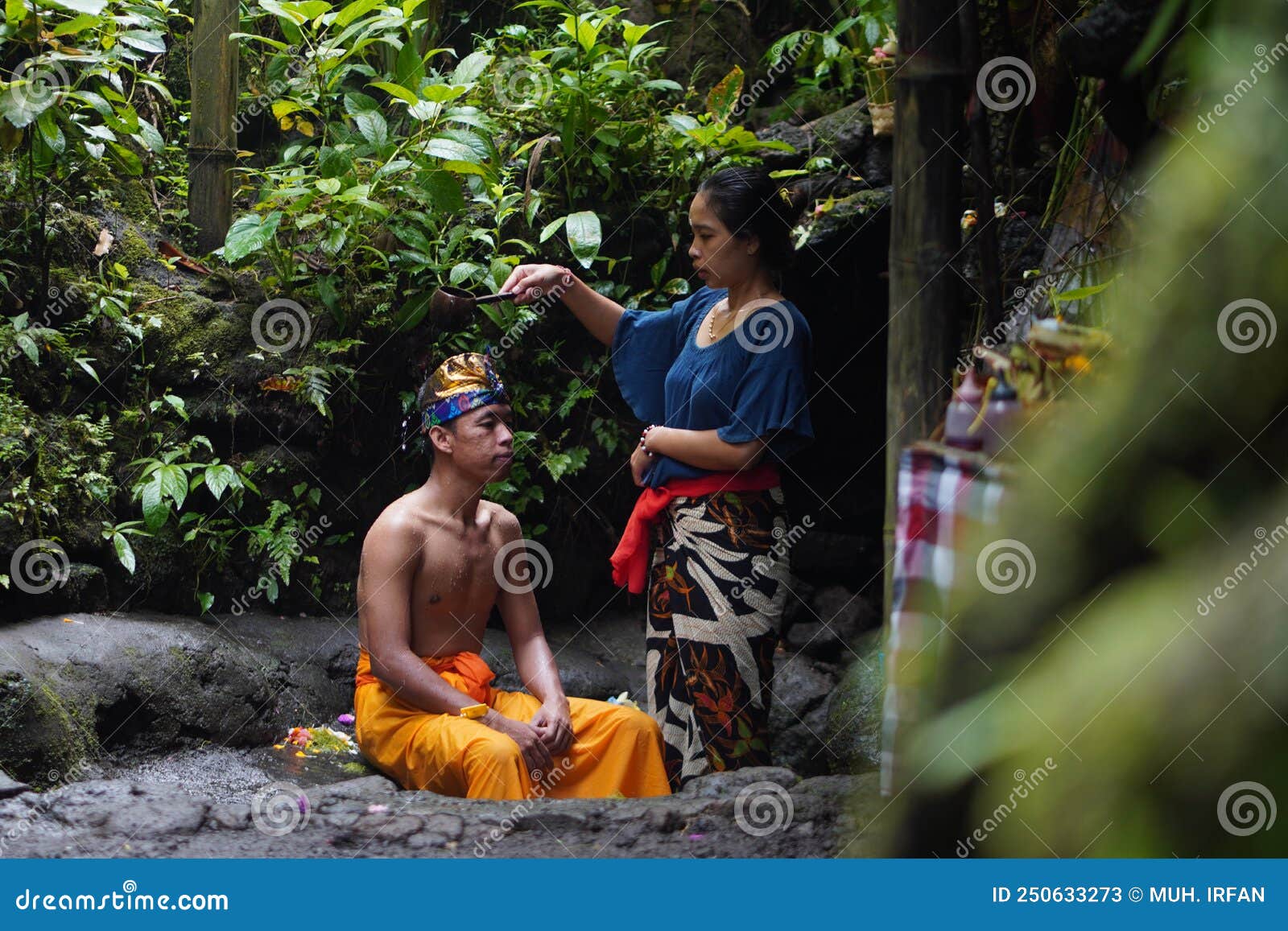 The Tradition of Melukat or Self-purification Editorial Stock Photo ...