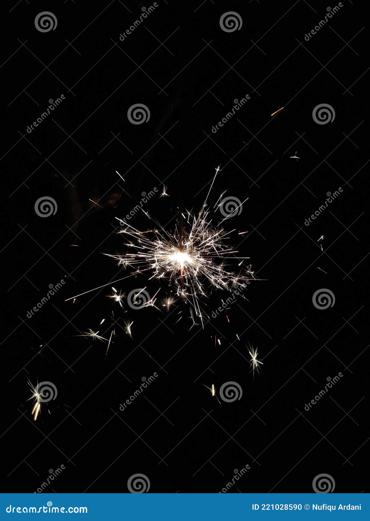 Small Firework for Special Night Stock Photo - Image of small, firework ...