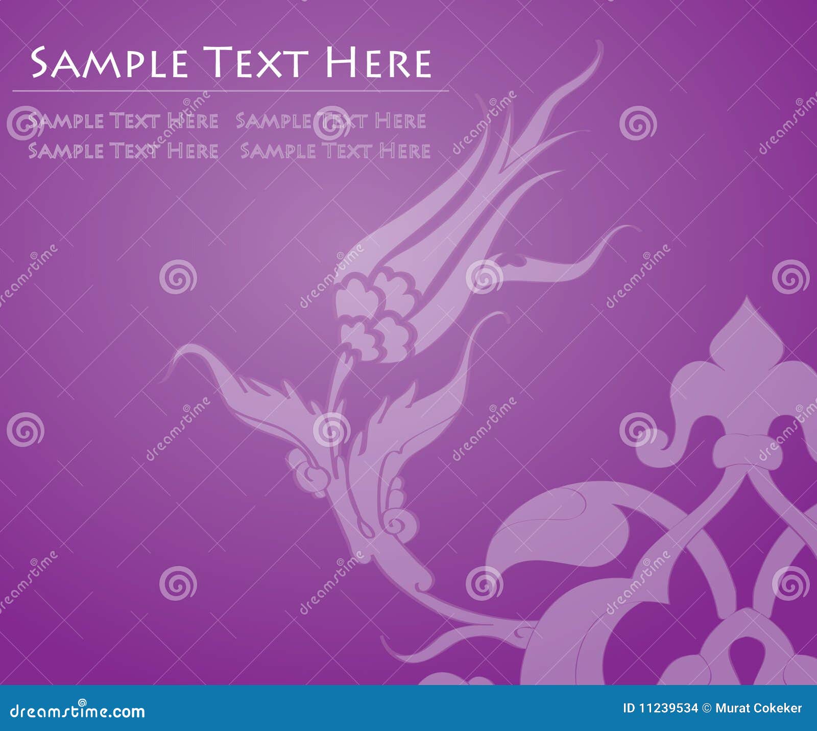 Traditional Abstract Design Stock Vector - Illustration of baroque ...