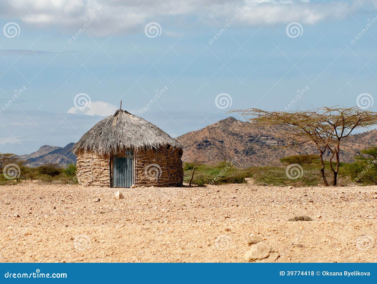 Traditional african huts stock photo. Image of gabra - 39774418