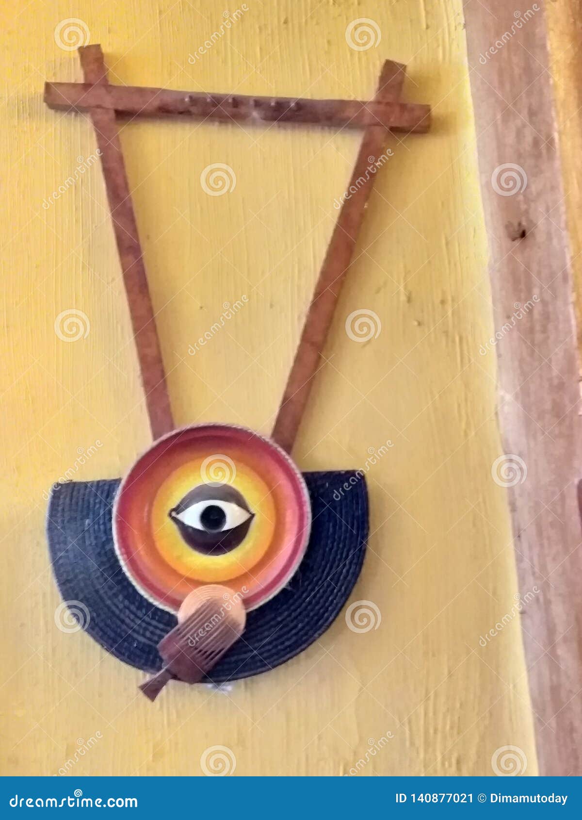 Traditional African Musical Instrument Stock Image - Image of stringed ...