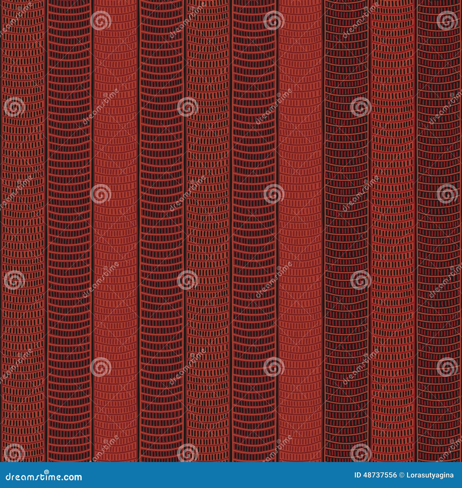 Traditional African Ornamental Pattern. Stylized Seamless Texture with ...