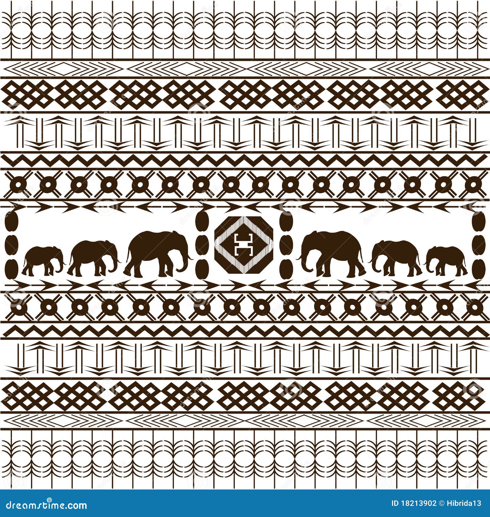 Traditional Indian Elephant Motifs