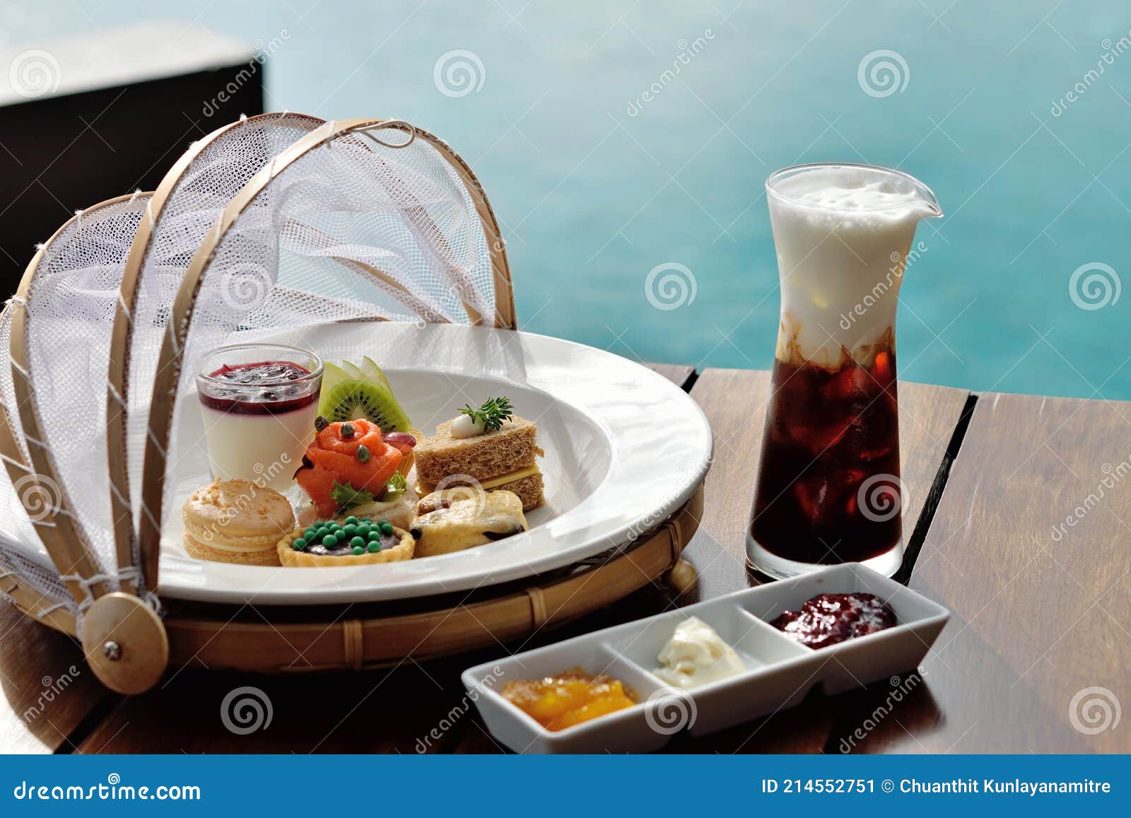 Traditional afternoon tea stock image. Image of classic - 214552751