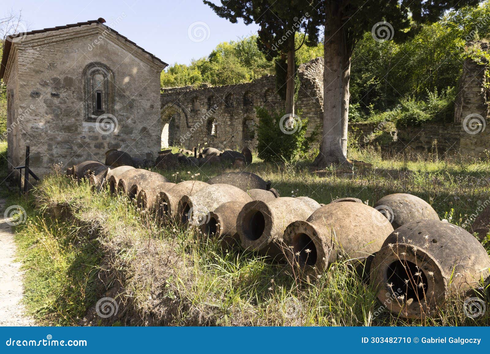 Traditional Amphora for Wine Container from Clay Stock Photo - Image of ...