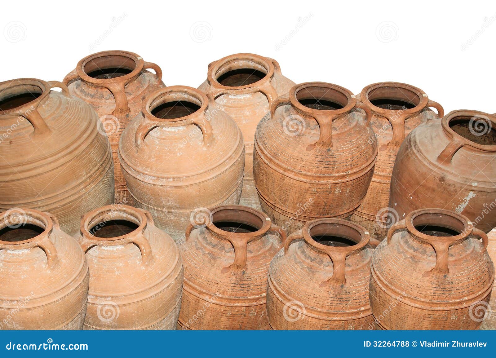 Traditional Ancient Greek Amphora Stock Photo - Image of ceramics ...