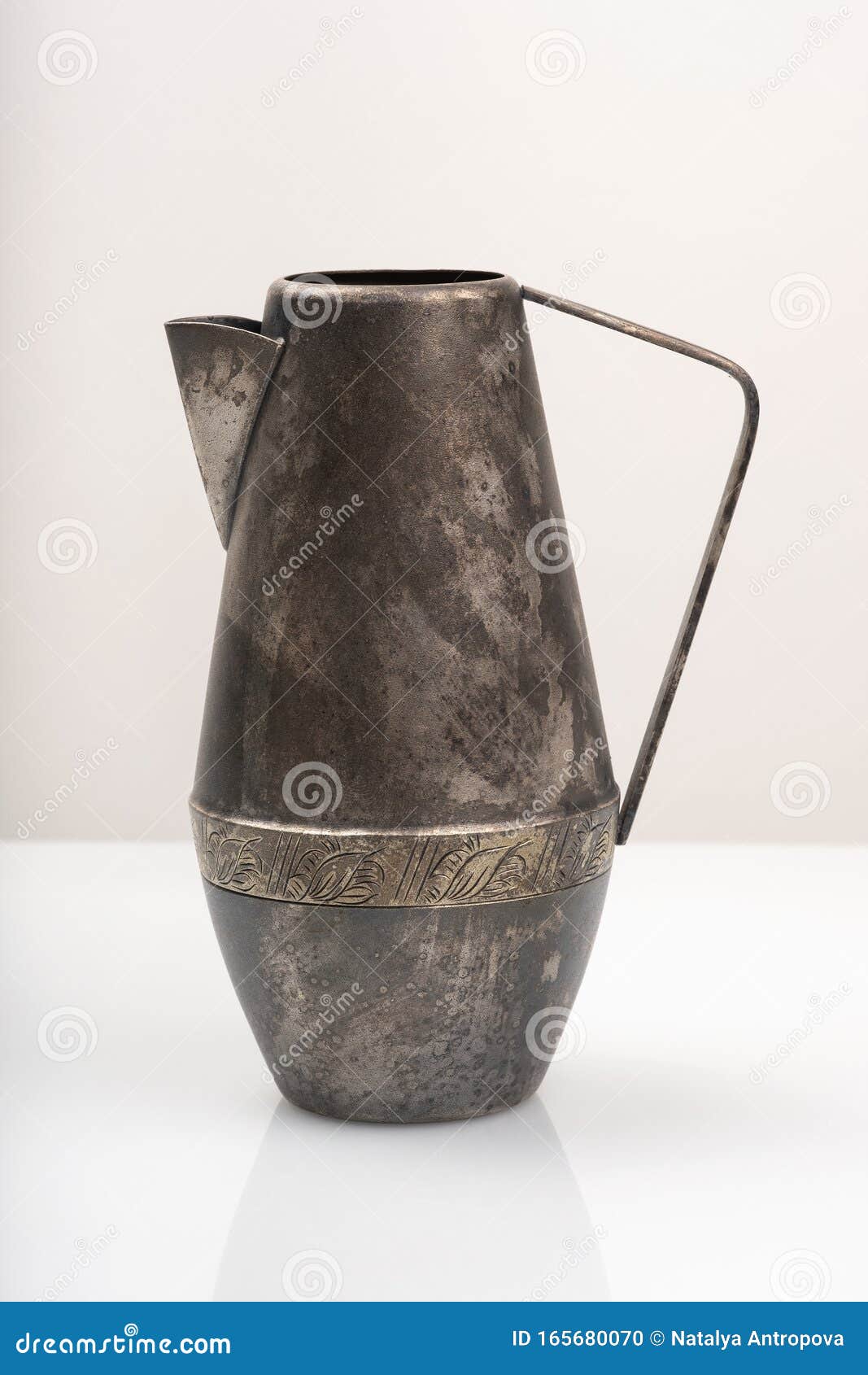 Traditional Ancient Middle Eastern Pitcher for Coffee Stock Photo ...
