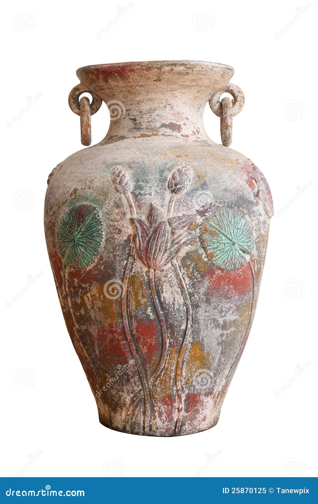 Traditional ancient vase. stock image. Image of ancient - 25870125