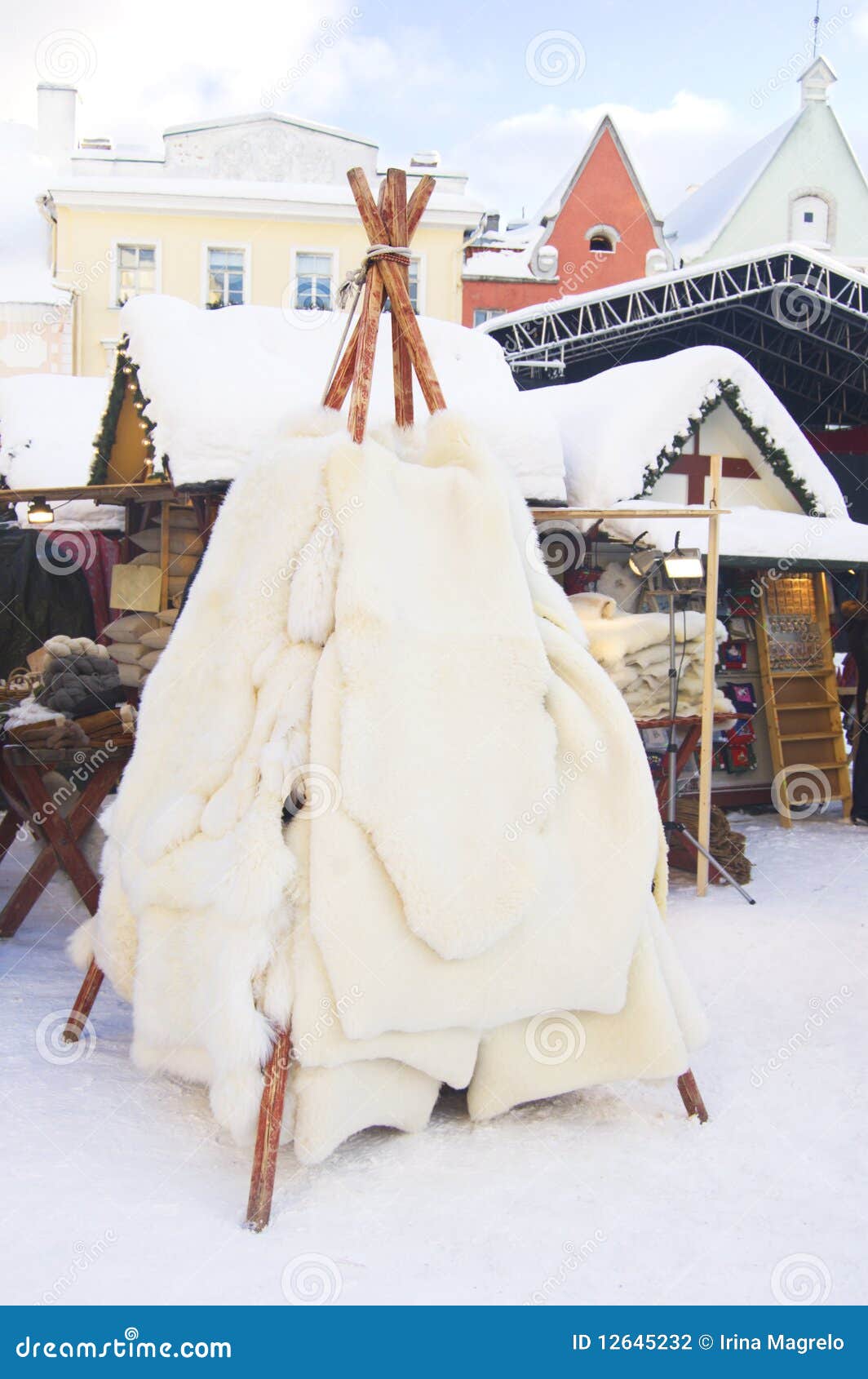 Traditional Ancient Winter Clothing Stock Photo - Image of natural ...