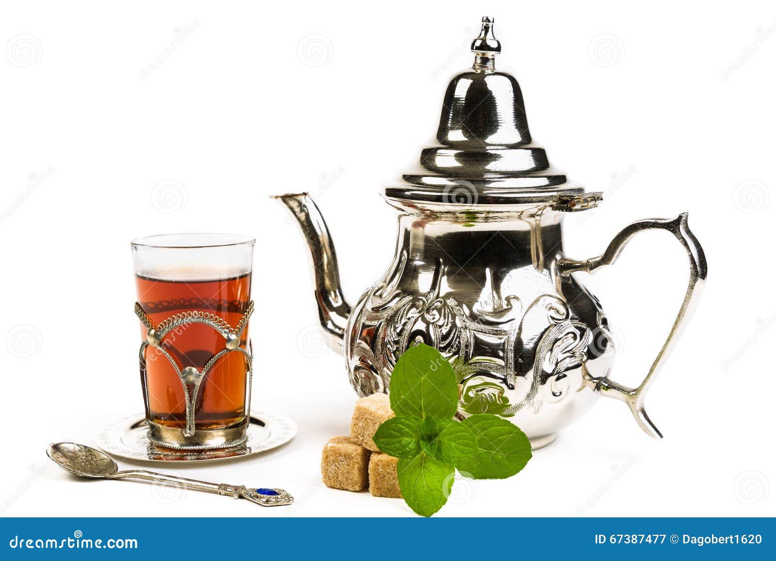 Arabic Mint Tea And Cardamon Seeds Royalty-Free Stock Photo ...