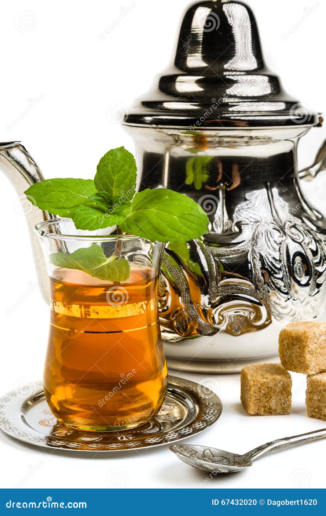 Arabic Mint Tea And Cardamon Seeds Royalty-Free Stock Photo ...