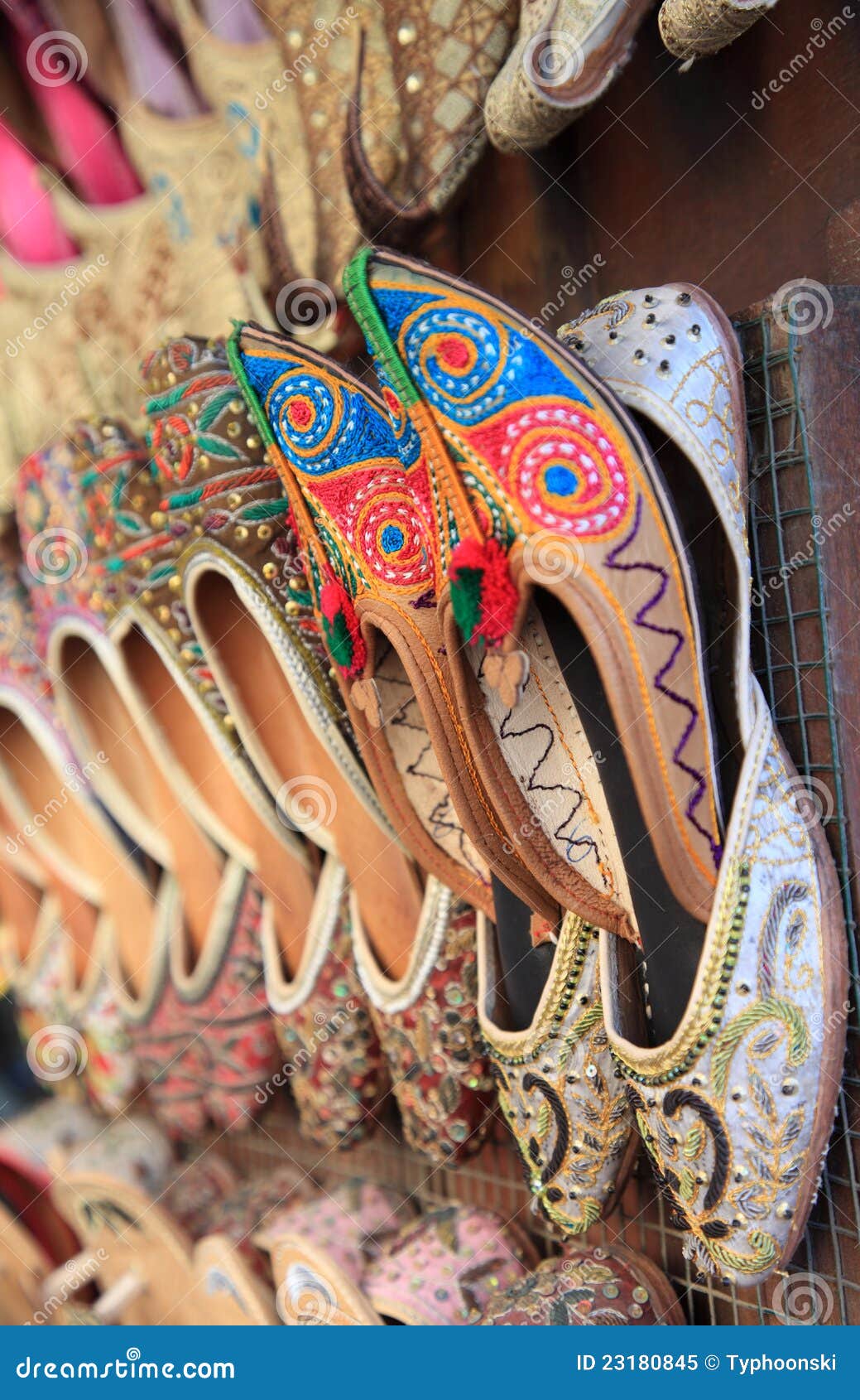 Traditional Arabic shoes stock image. Image of emirates - 23180845
