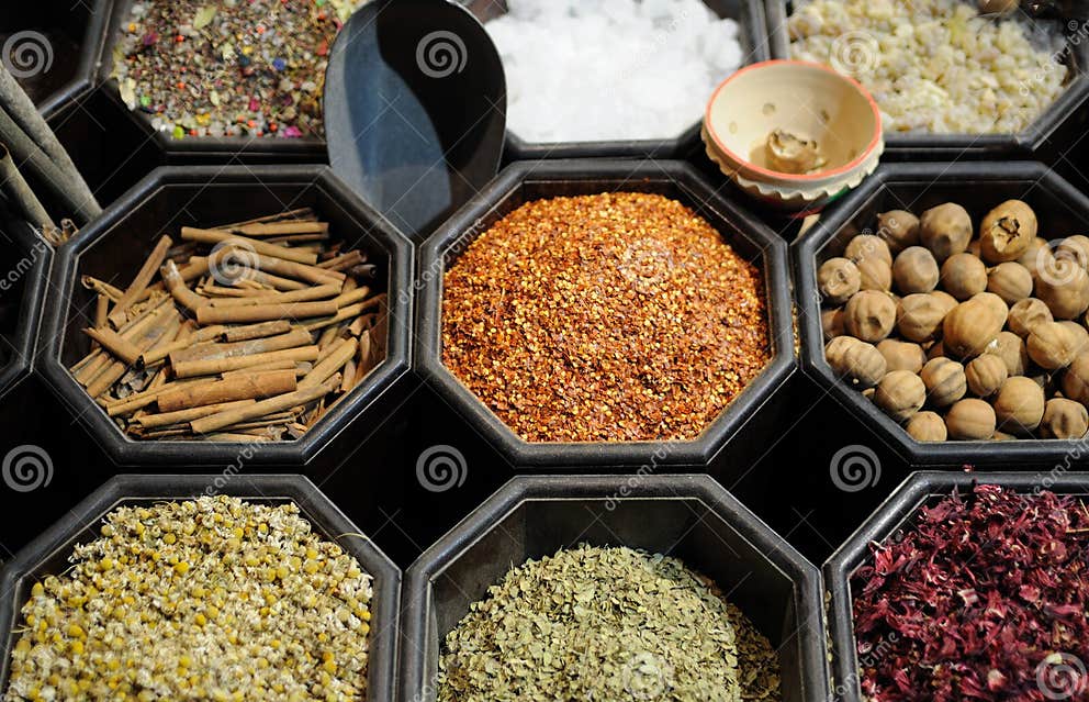 Traditional Arabic Spices stock image. Image of spicery - 8386247