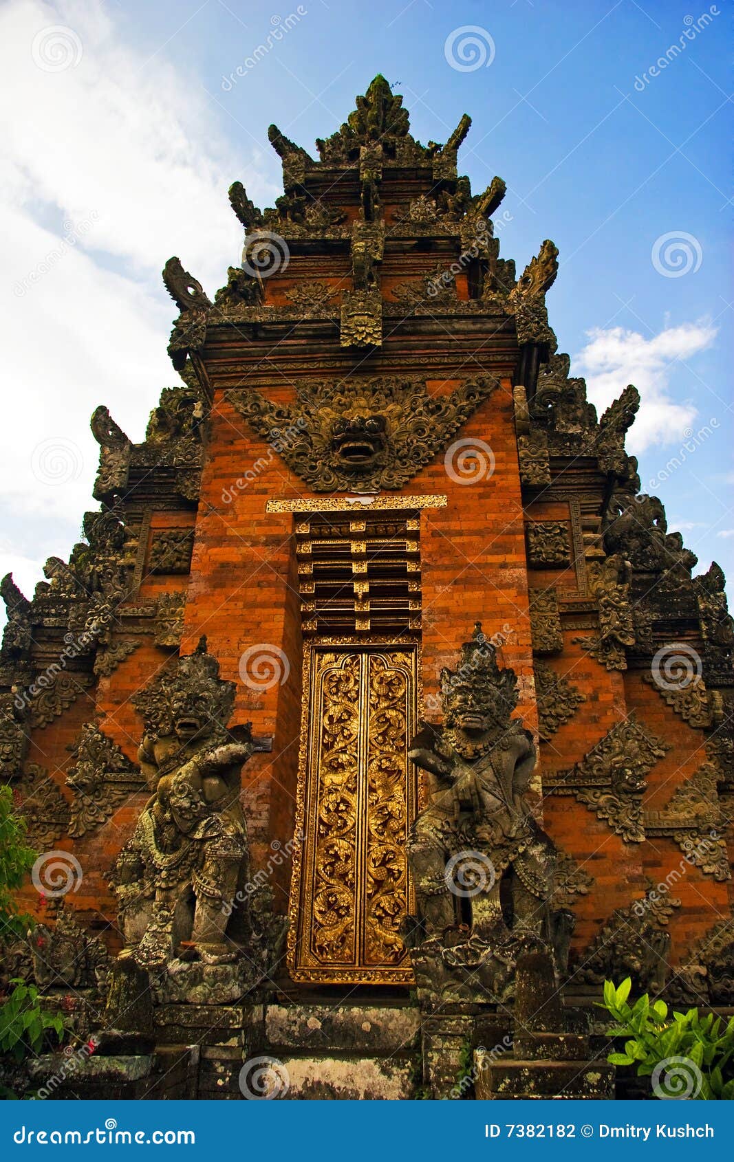 Traditional Architecture of Bali Stock Photo - Image of buddhism ...
