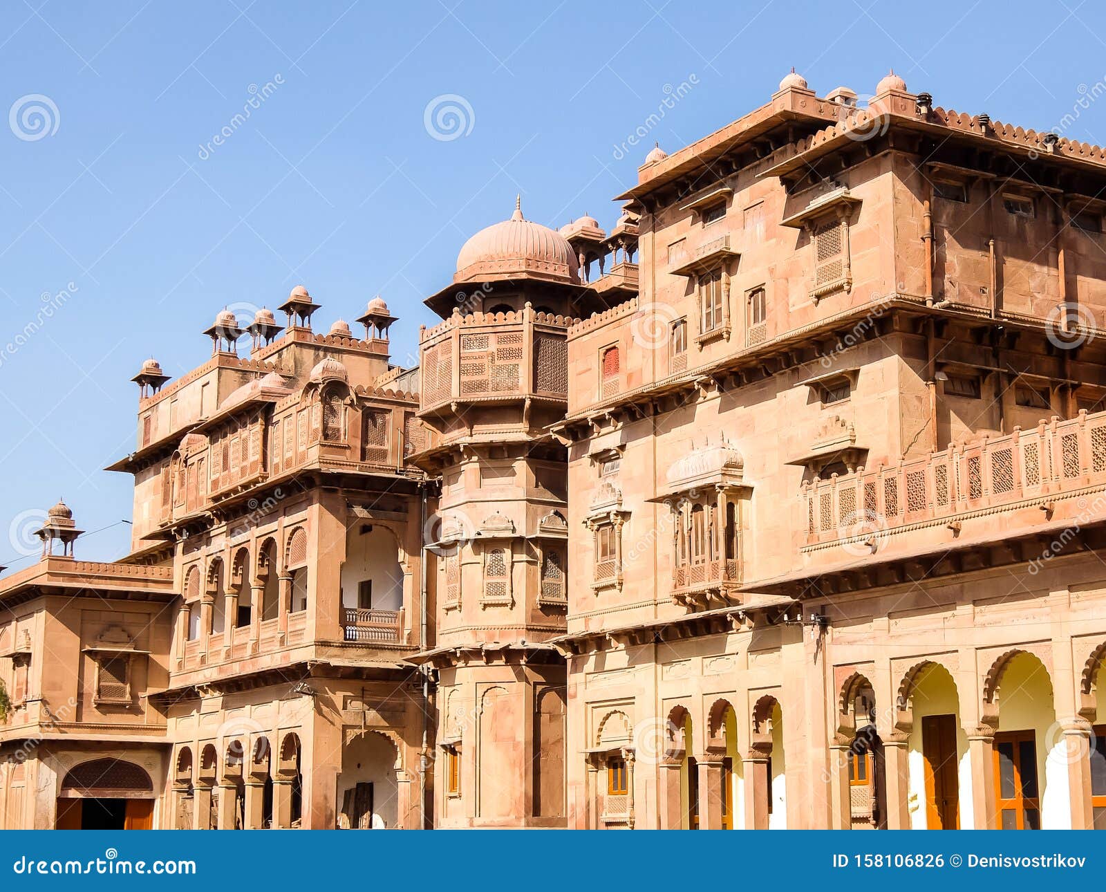 Traditional Architecture of Bikaner Editorial Photo - Image of culture ...