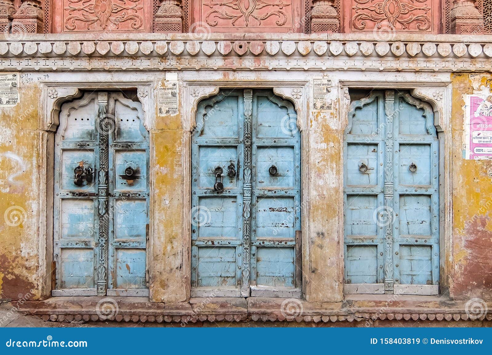 Traditional Architecture of Bikaner Editorial Stock Image - Image of ...