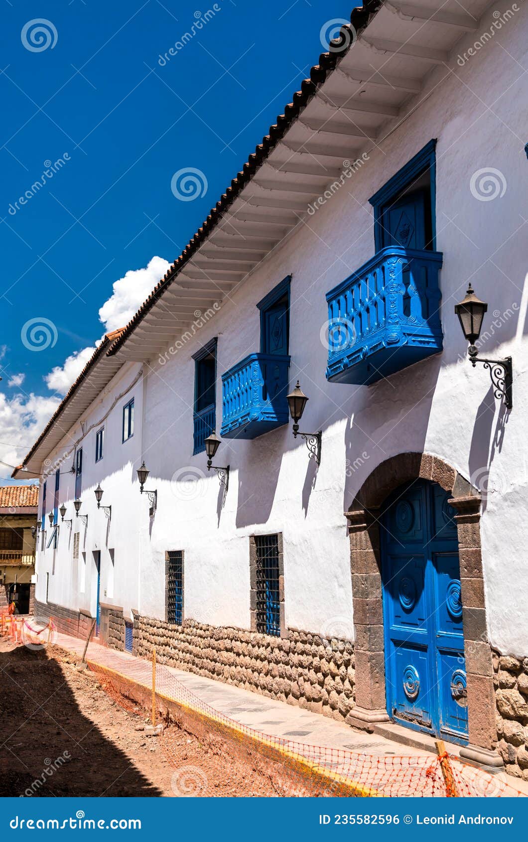 Traditional Architecture of Cusco in Peru Stock Photo - Image of ...