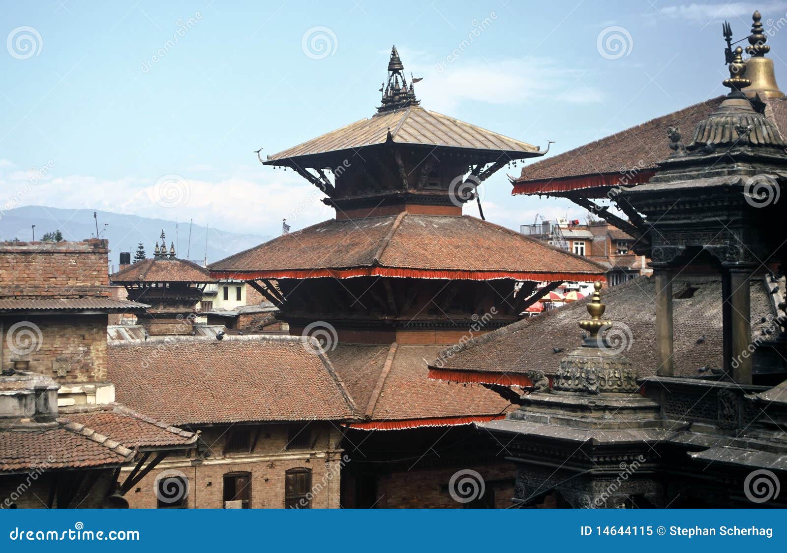 Traditional Architecture, Nepal Stock Image - Image of pagoda, asia ...