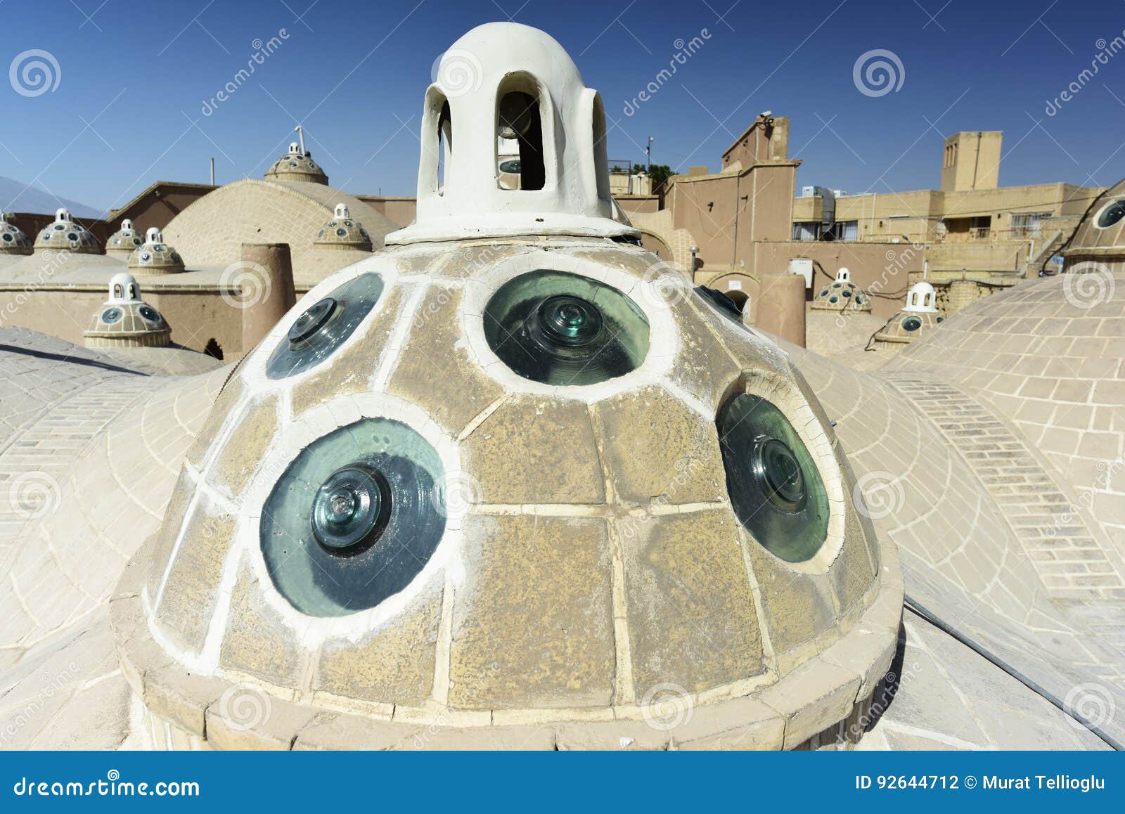 Traditional Architecture and Roofs in Iran Stock Photo - Image of kalut ...
