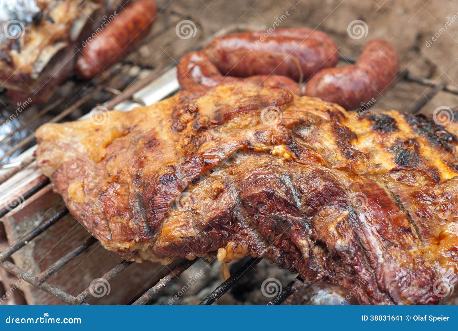 Traditional Argentinian Asado Barbeque From Argentina Tradition Bbq ...