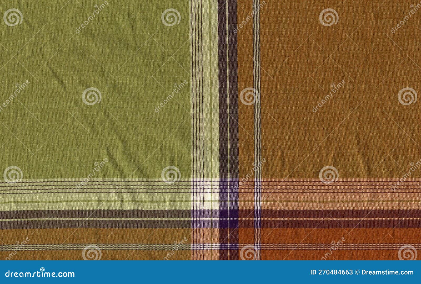 Traditional Asian Apparel Textile Line Pattern Design on Close Up Stock ...