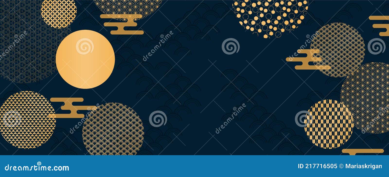 Traditional Asian Background, Patterns Elements Stock Vector ...