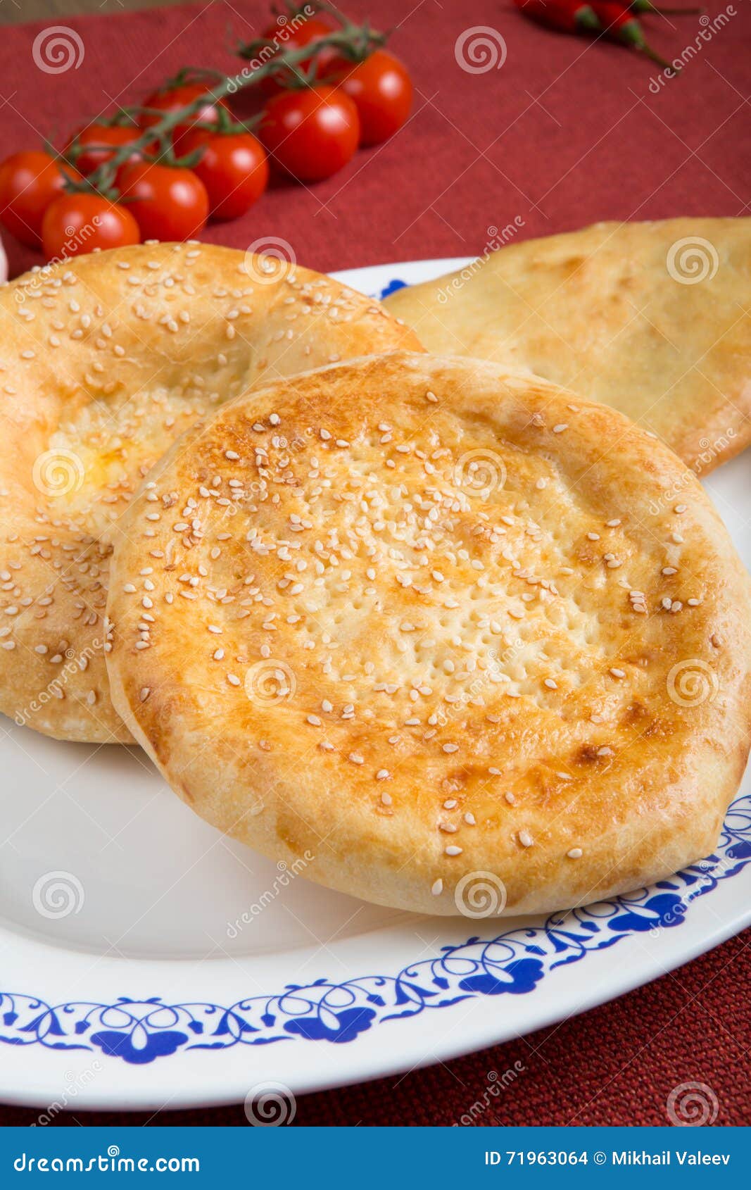 Traditional asian bread stock photo. Image of pastry - 71963064