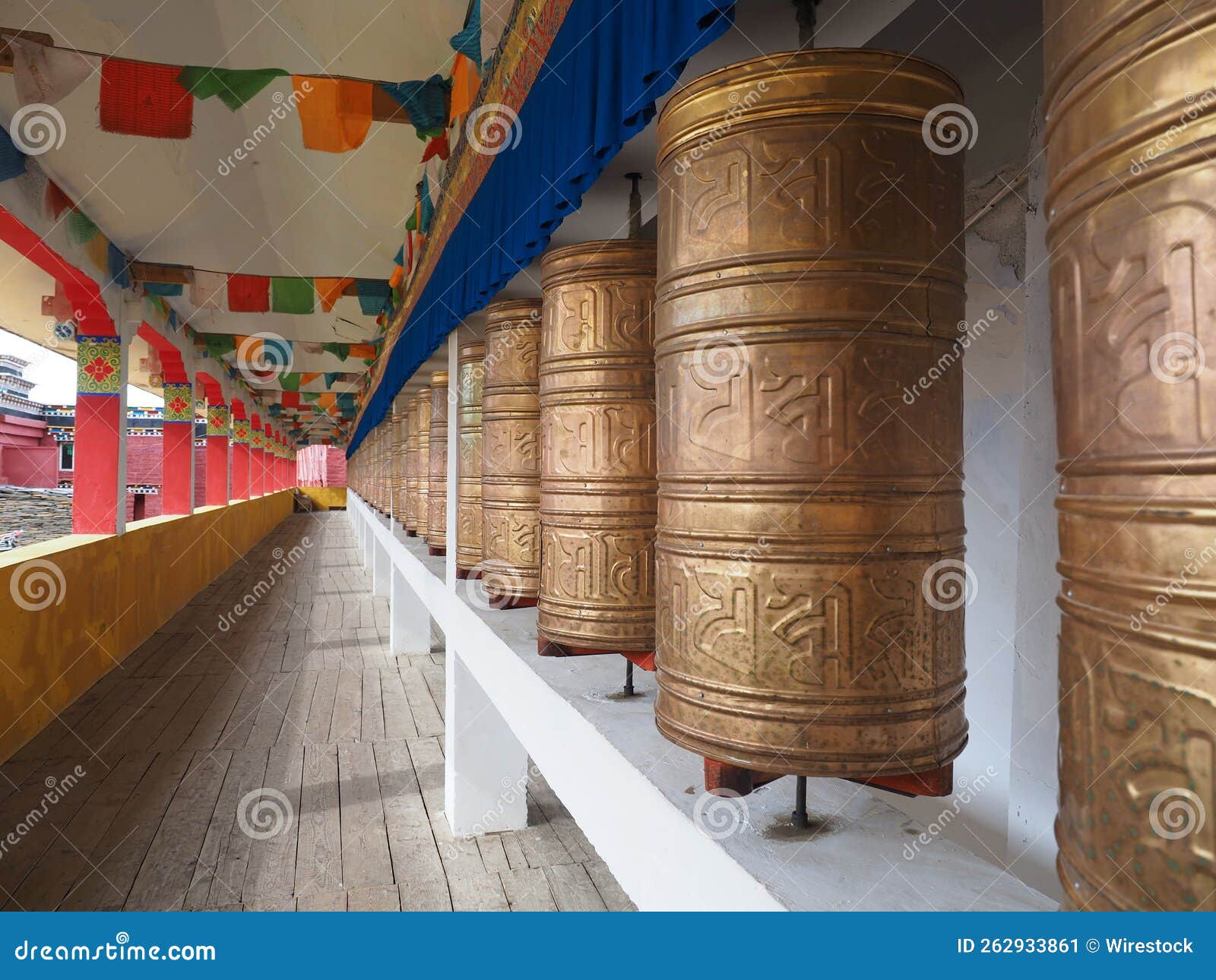 Traditional Asian Building Landmark Stock Image - Image of landscape ...